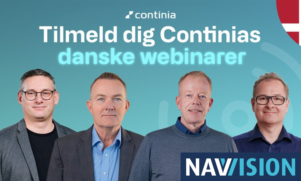 Continia webinarer i marts måned - NAV-Vision